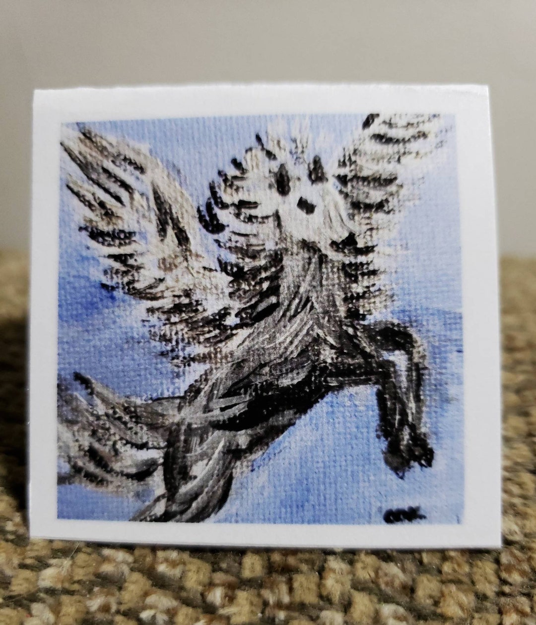 Pegasus laminated Magnetic Bookmark - Etsy
