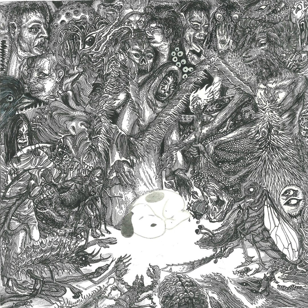 Snoopy Sleeps in the Belly of Hell - Etsy