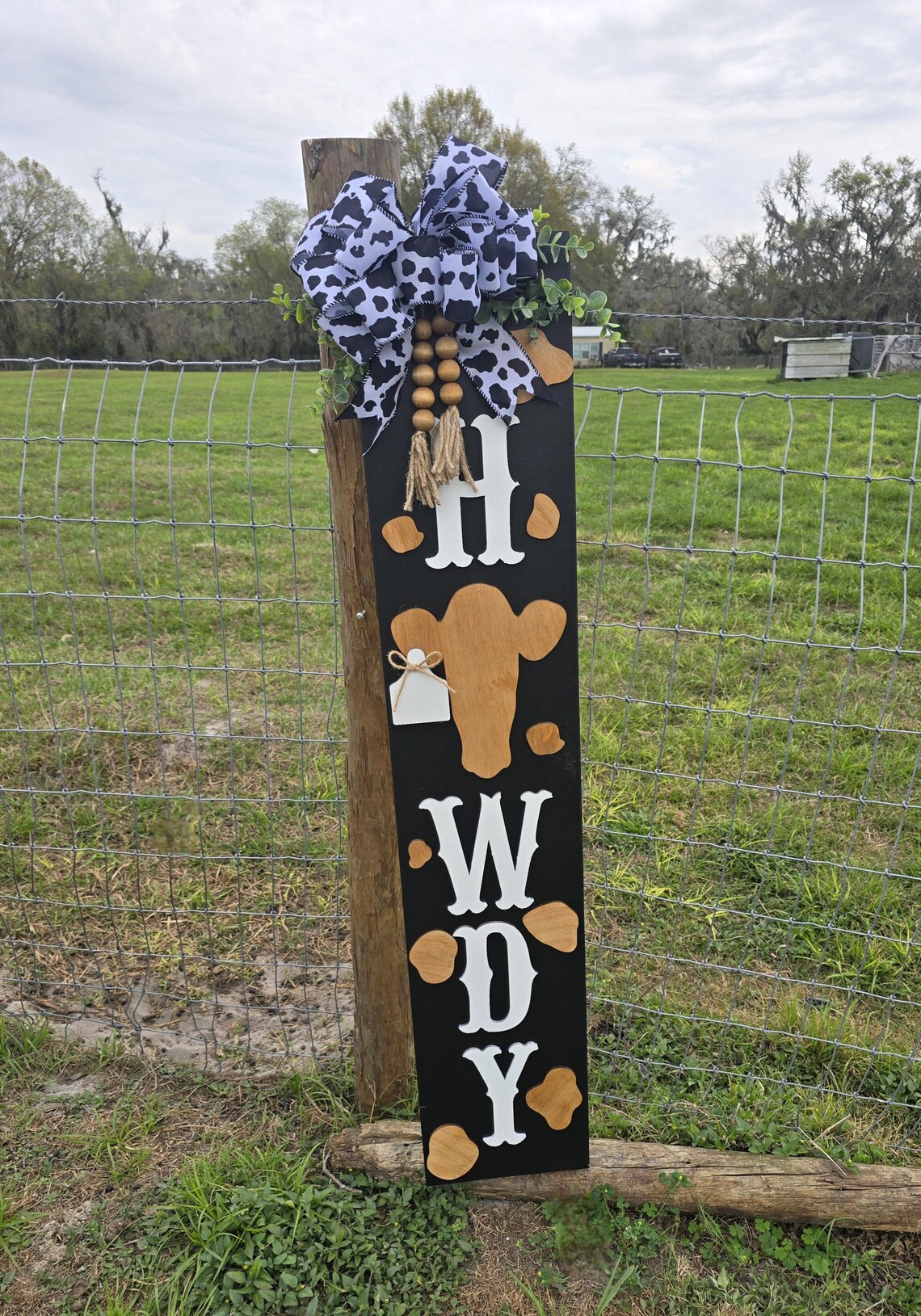 Howdy Porch Leaner Decor - Etsy