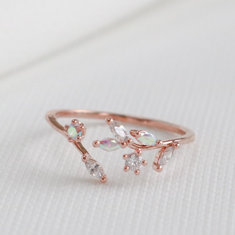 Iridescent Ring - Etsy