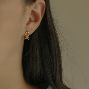 Thora Pearl Hoop Earrings, Hoops, Gold Hoop Earrings, Trendy Earrings ...