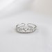 Maelynn Ring, Stacking Ring, Beaded Band, Sparkly Stones, Free Size ...