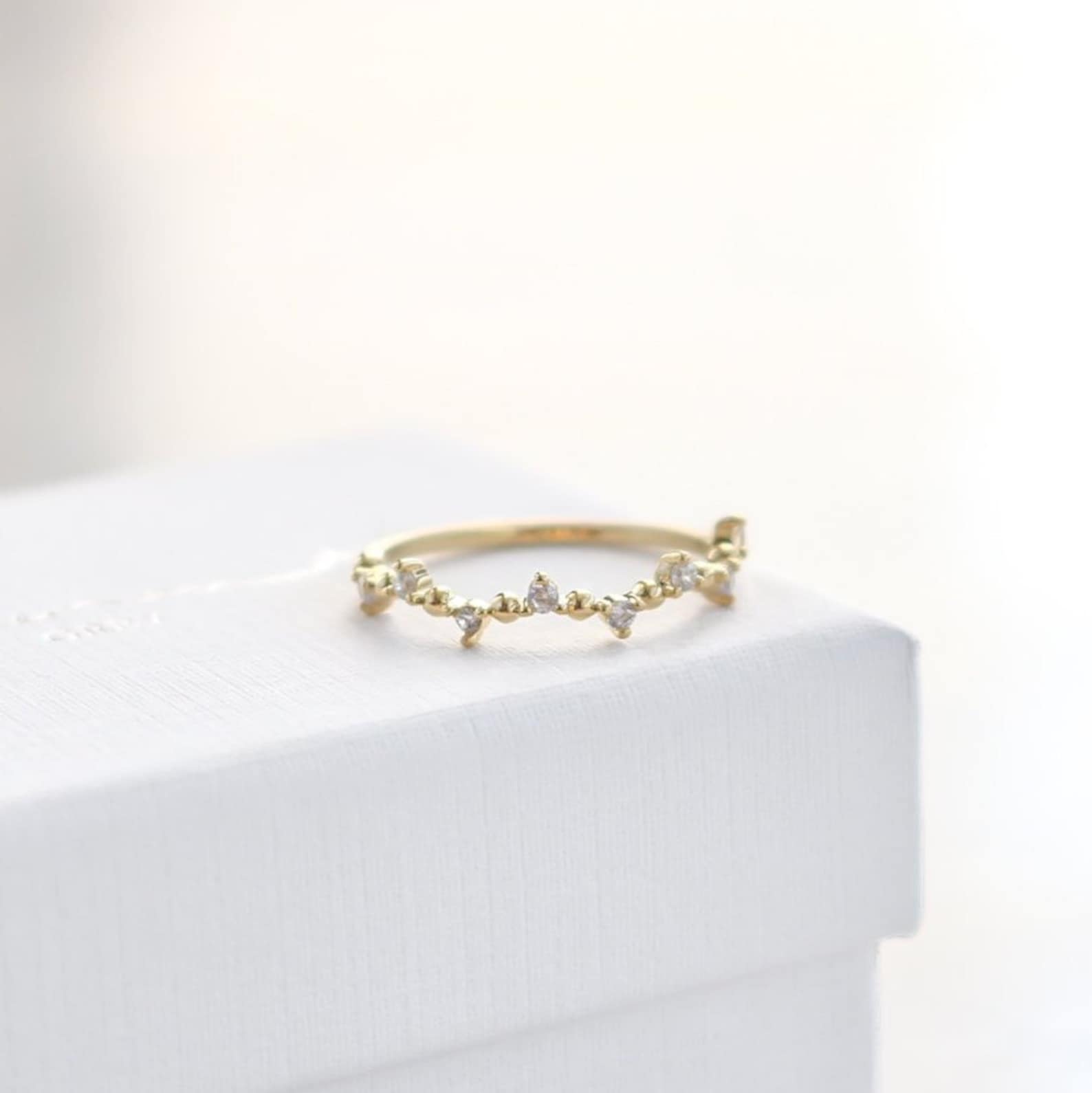 NEW Mimi Ring Marquise Crystal Ring Minimalist Ring - Etsy