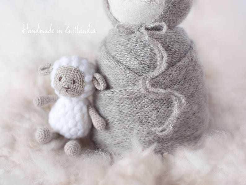 Fluffy Wrap and Hat set Knitted Alpaca Wrap Various Colours | Etsy