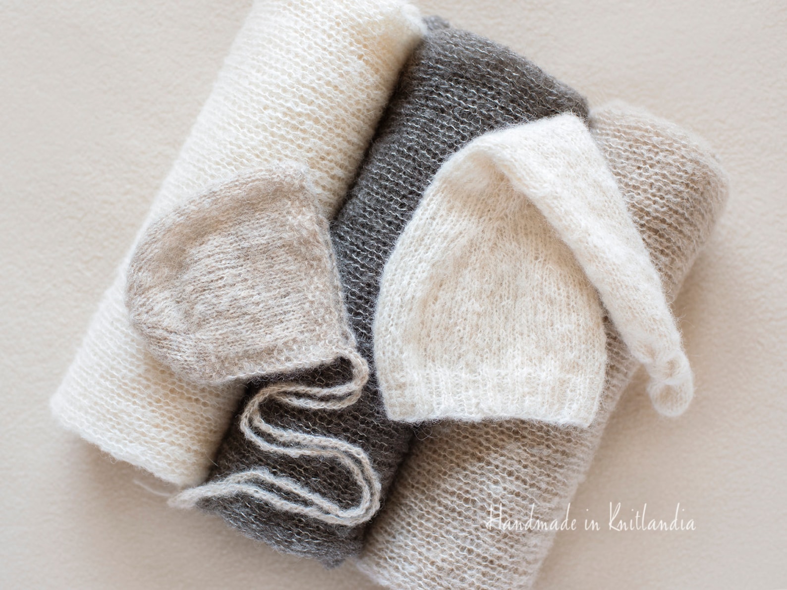 Fluffy Wrap and Hat Set Knitted Alpaca Wrap Various Colours - Etsy