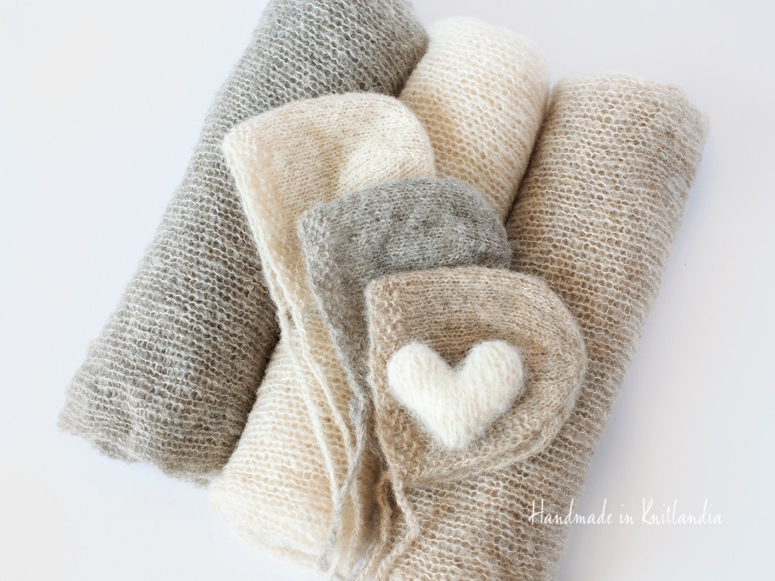 Fluffy Wrap and Hat Set Knitted Alpaca Wrap Various Colours - Etsy