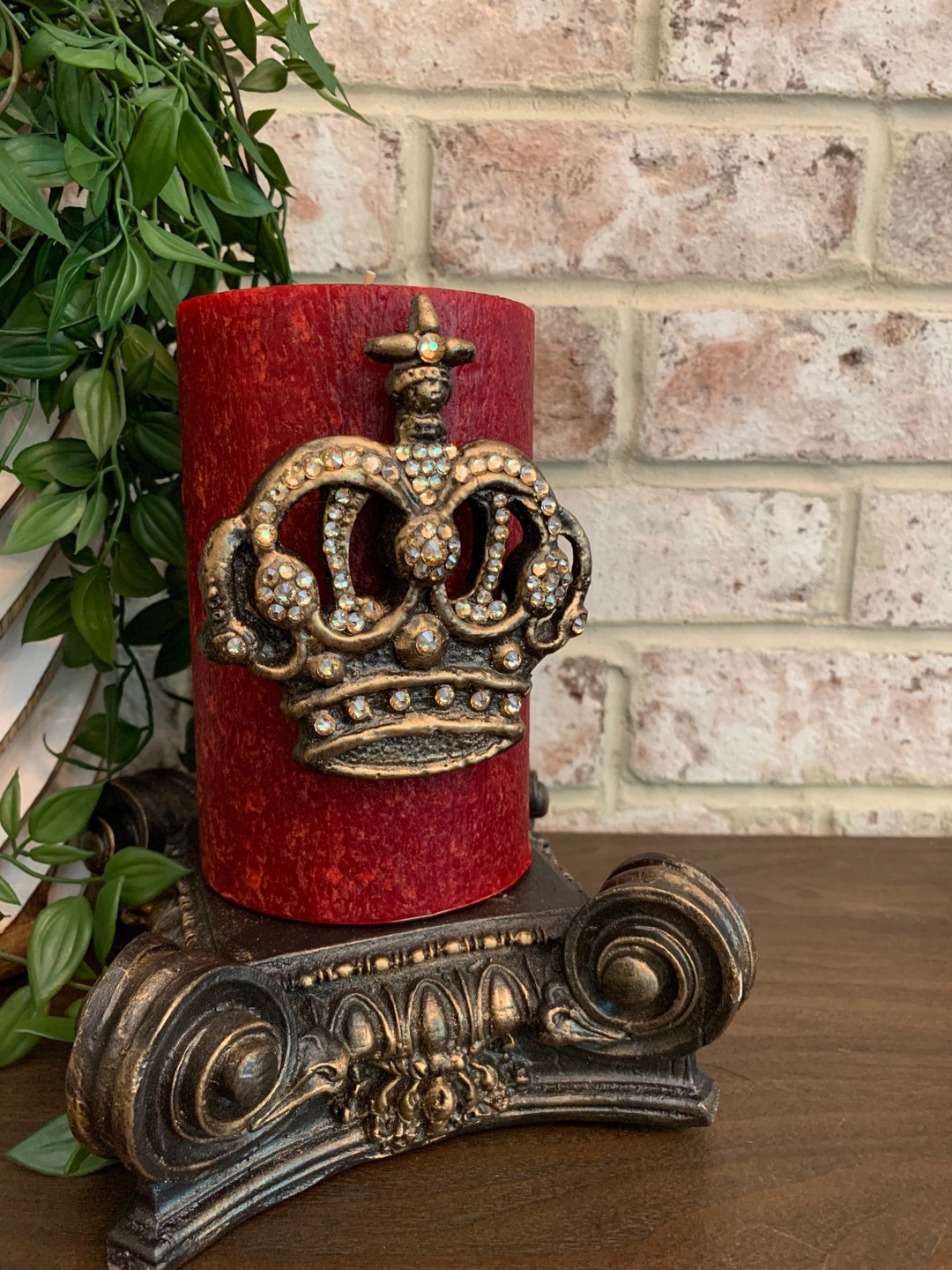 Crown Candle Pin - Etsy