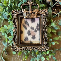 Grey Frame With Crown Applique - Etsy