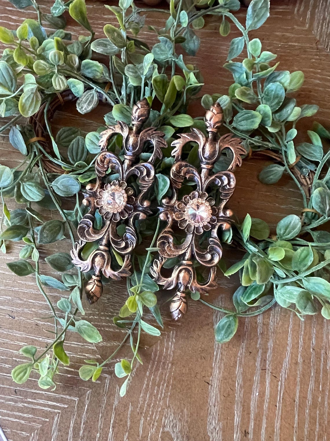 Best Seller!! Set of 2 Ornate Candle Pins - Etsy