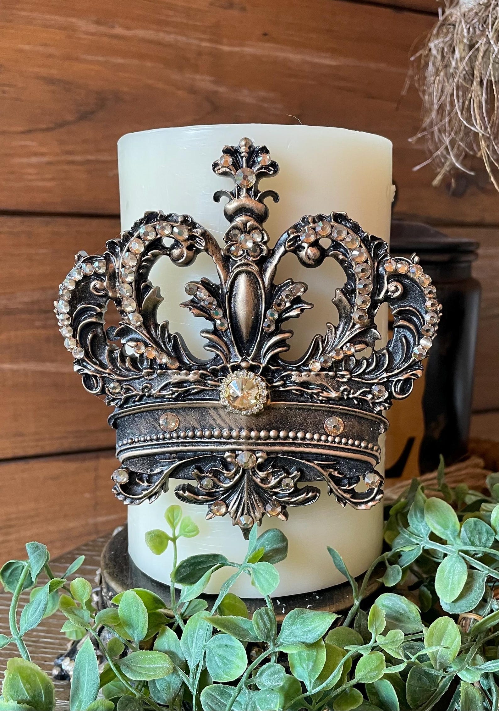 Crown Candle Pin - Etsy