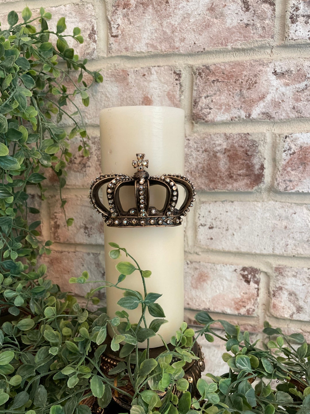 Crown Candle Pin - Etsy