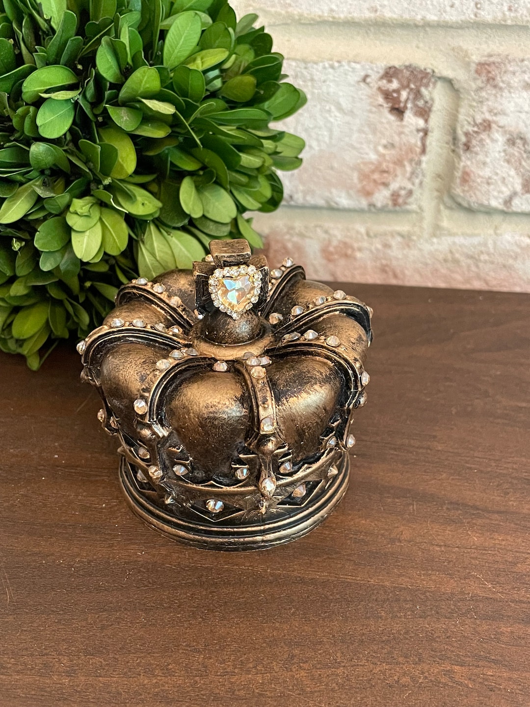 Tabletop Crown or Crown Candle Topper - Etsy