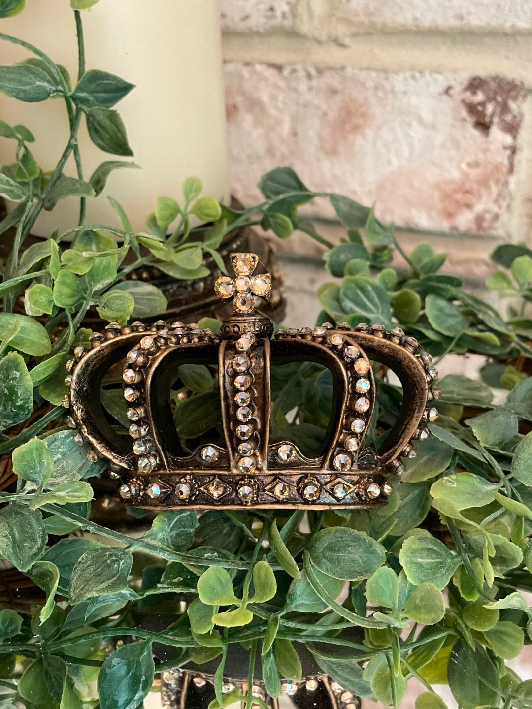 Crown Candle Pin - Etsy