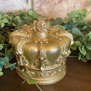 Tabletop Crown or Crown Candle Topper - Etsy