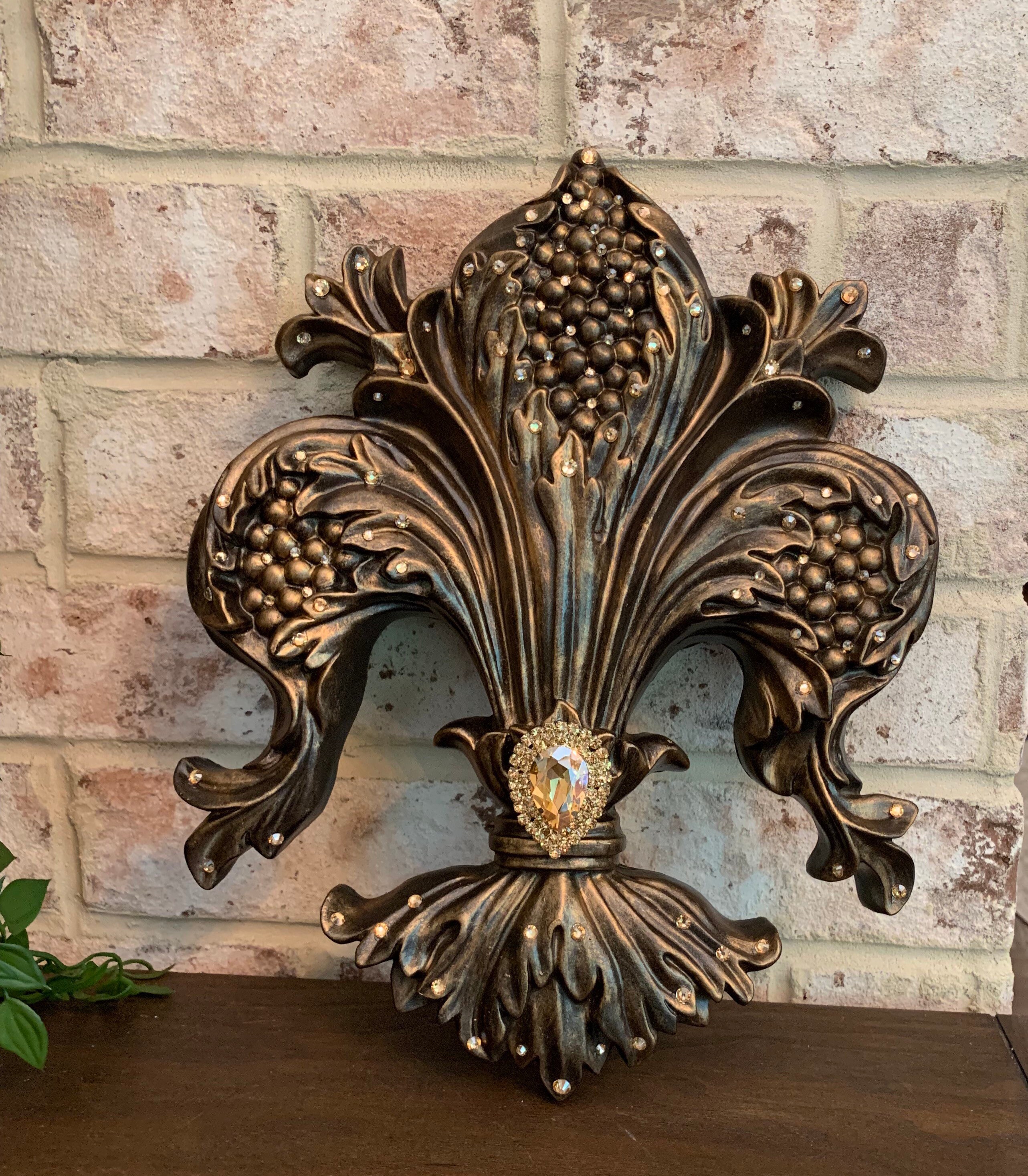 Fleur De Lis Wall Decor | Etsy