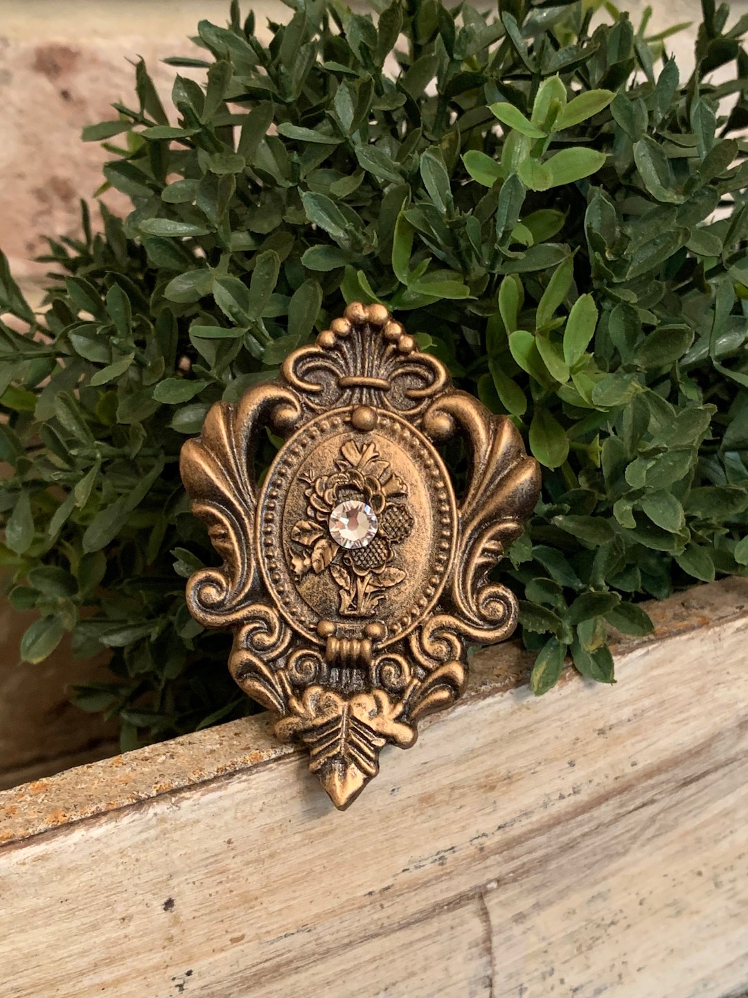 Ornate Medallion Candle Pin Candle Pins Candle Accents Candle Jewelry ...