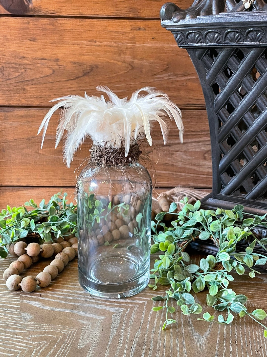 Feather Bottle Topper - Etsy