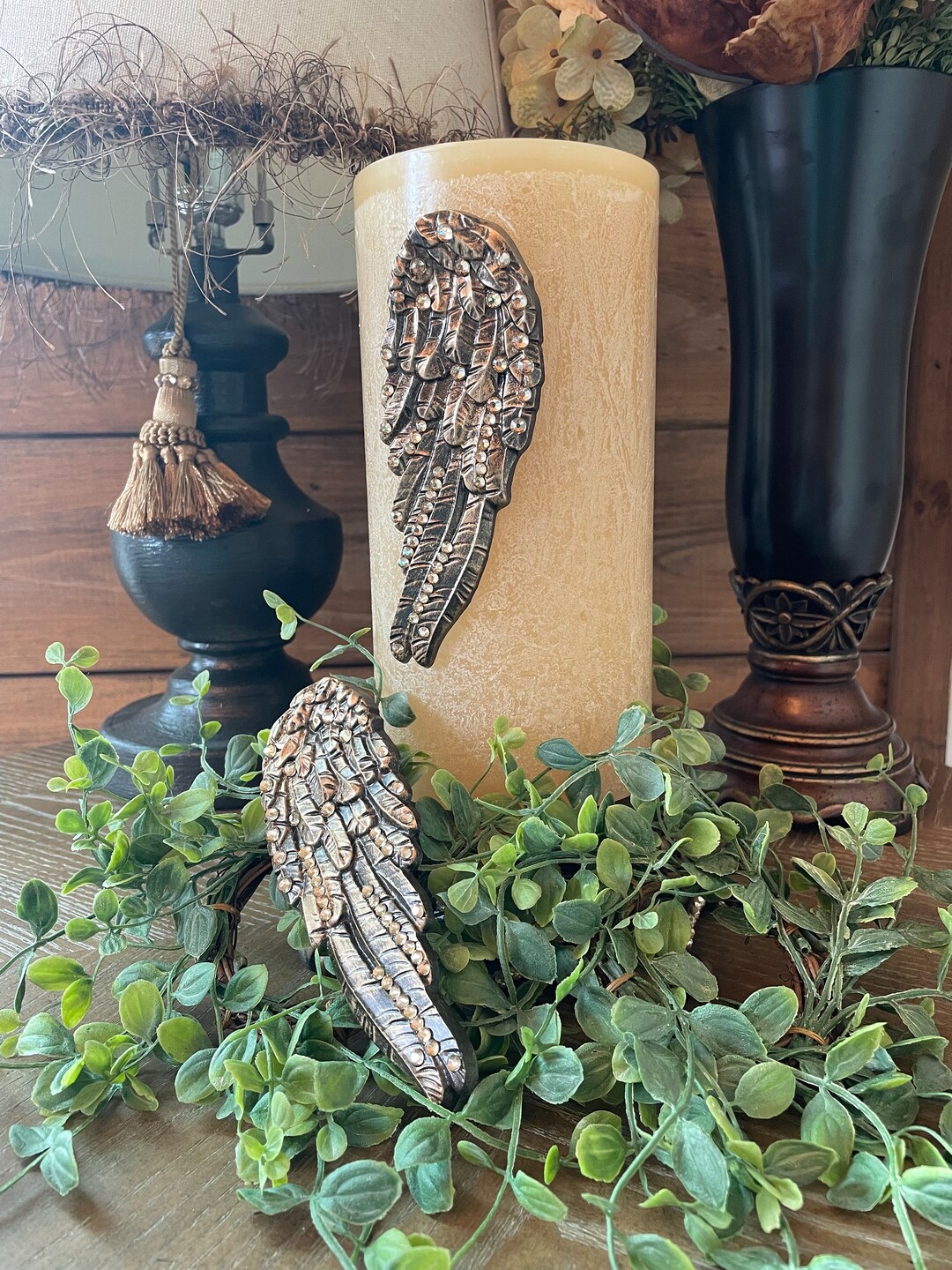 Angel Wings Candle Pins - Etsy