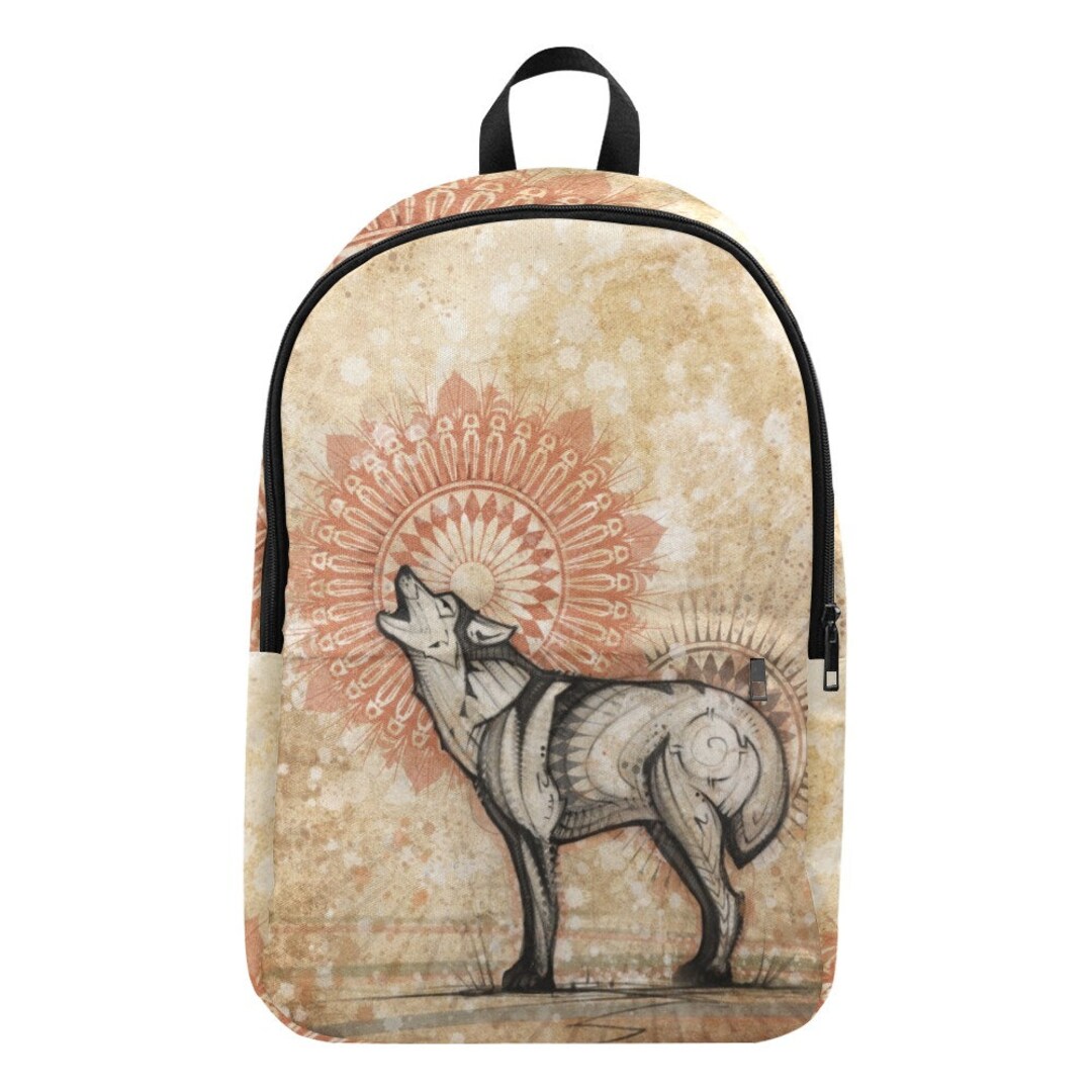 Wolf Totem Backpack - Etsy