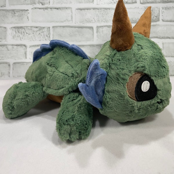 Weighted Plush Dragon - Etsy UK