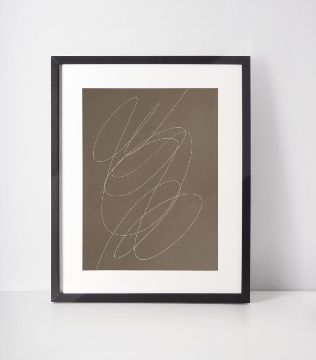 Warm Lines Abstract 1 - Digital Art Print - Etsy