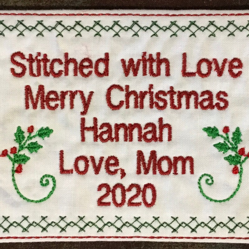 Hand Made by Sew Labels - Etsy