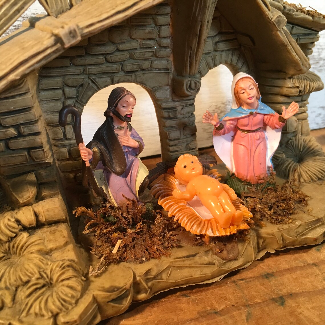 Vintage Nativity Nativity Scene 1950s Made in Italy - Etsy
