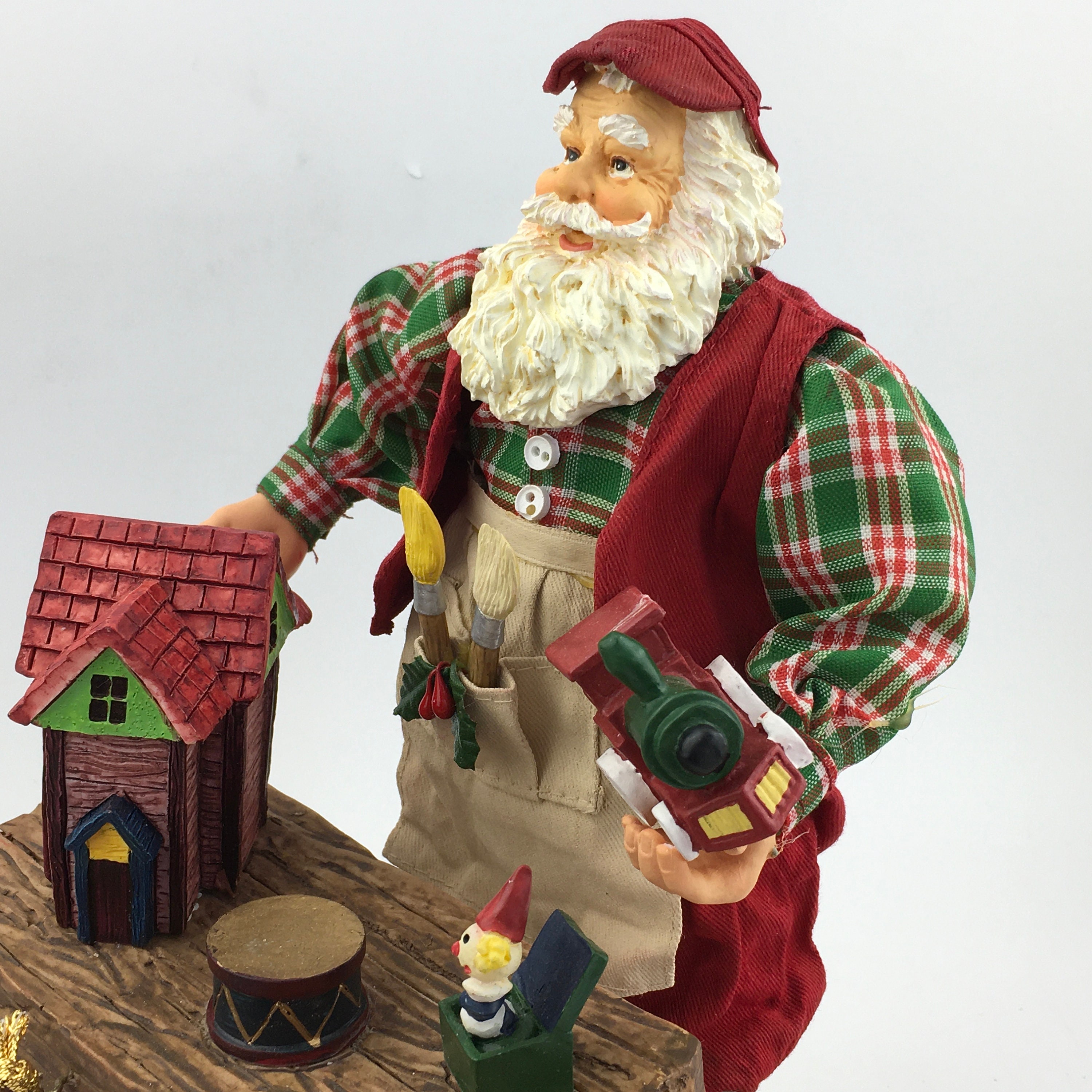Vintage Standing Santa Standing Santa Claus 12 Toy - Etsy