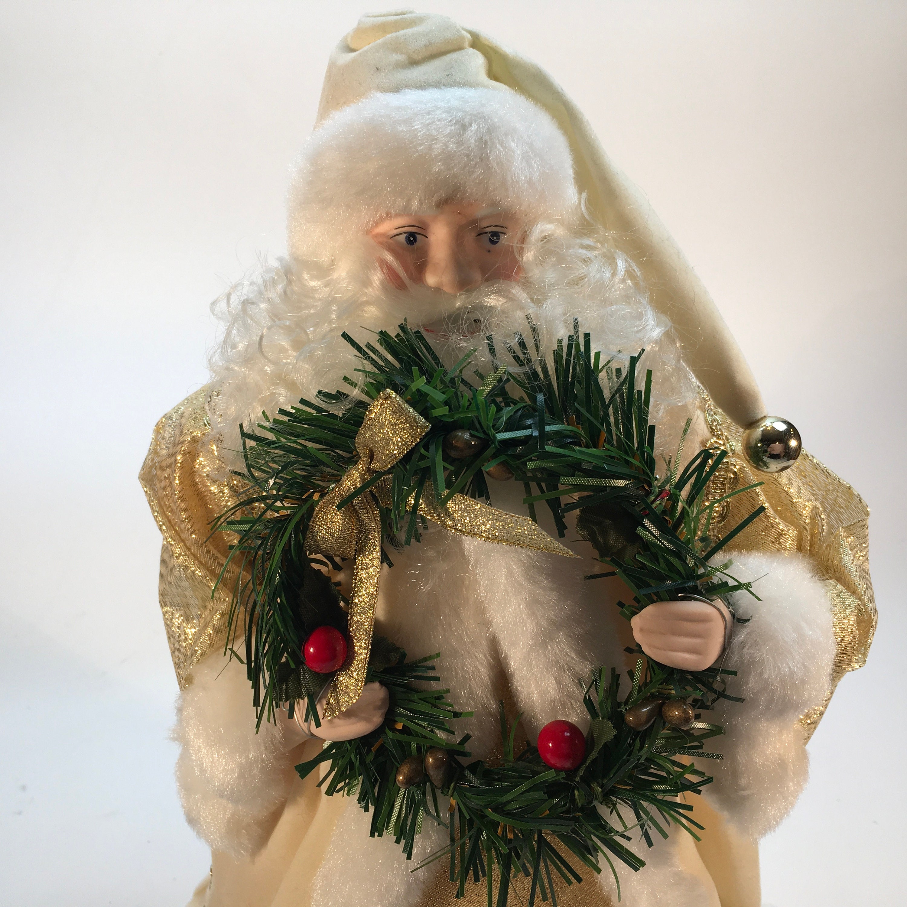 Tree Topper Santa Vintage Christmas Santa Tree Topper | Etsy