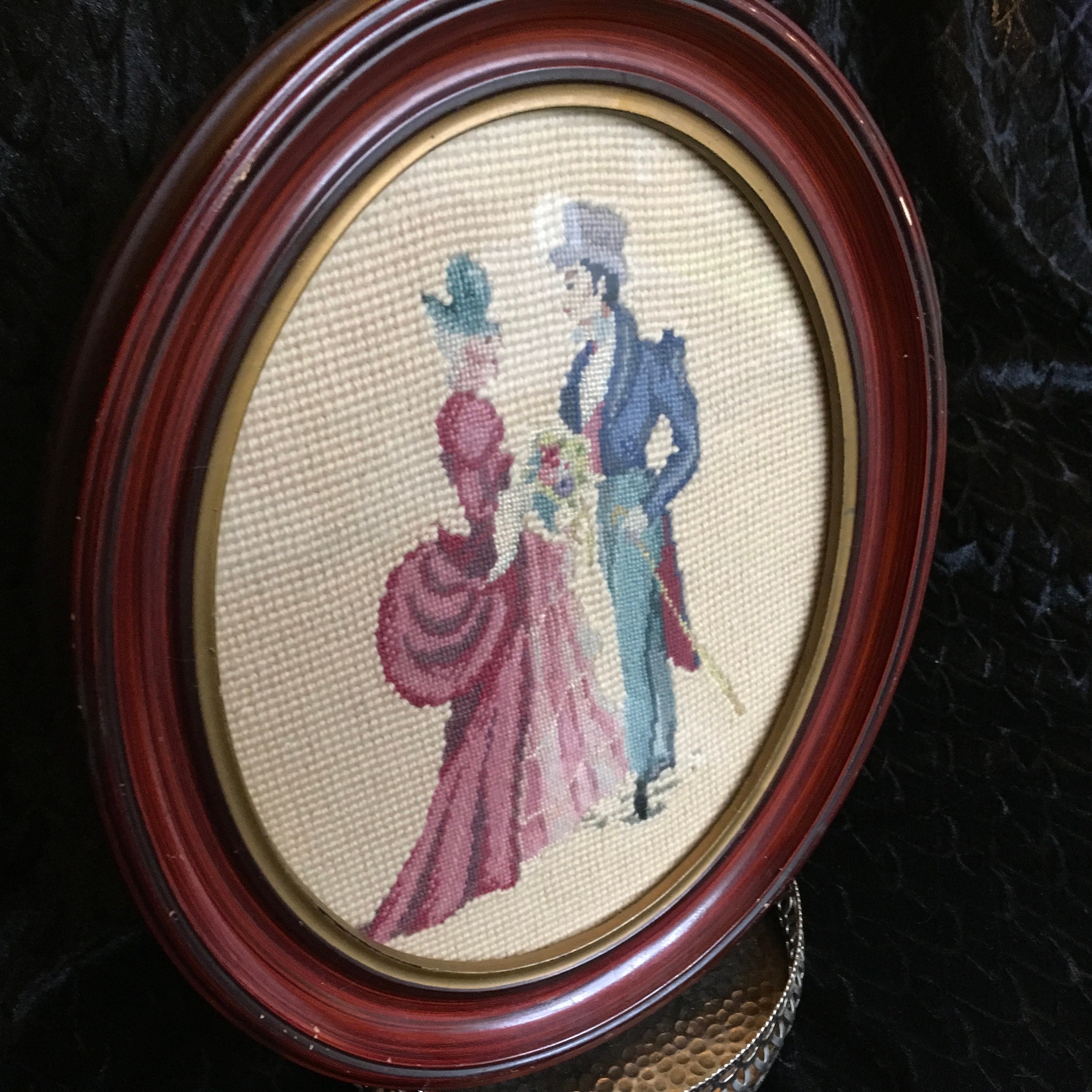 Vintage Needlepoint, 1940's, Vintage, Vintage Needlework, Victorian ...