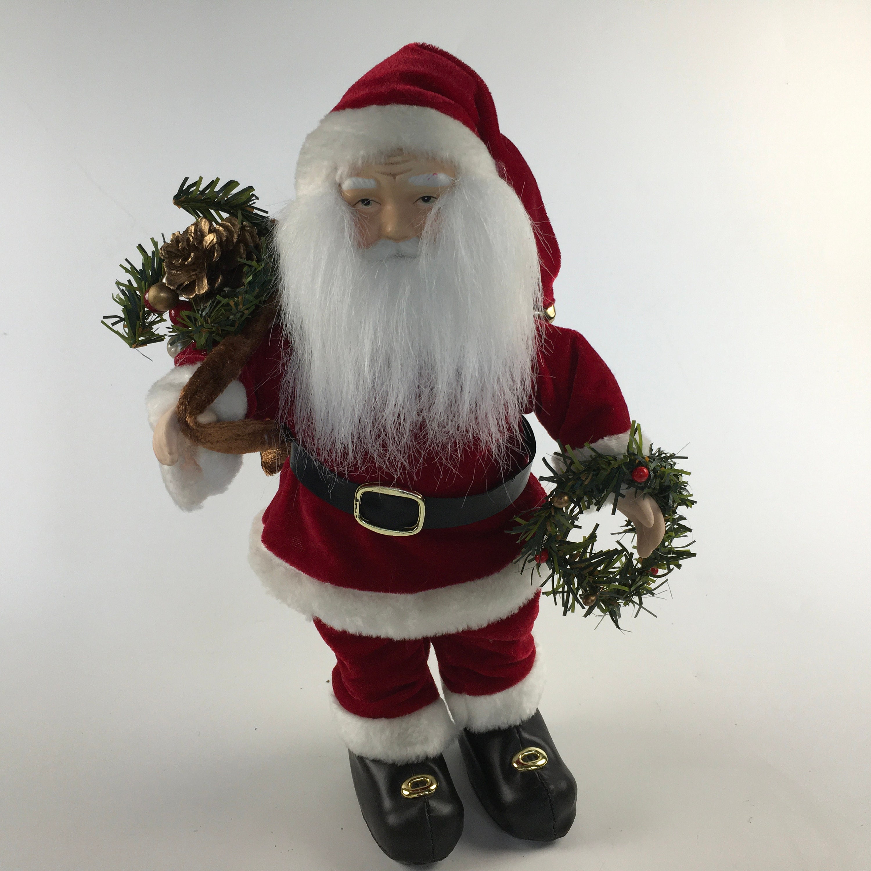 Vintage Standing Santa Standing Santa Claus 13 Red | Etsy