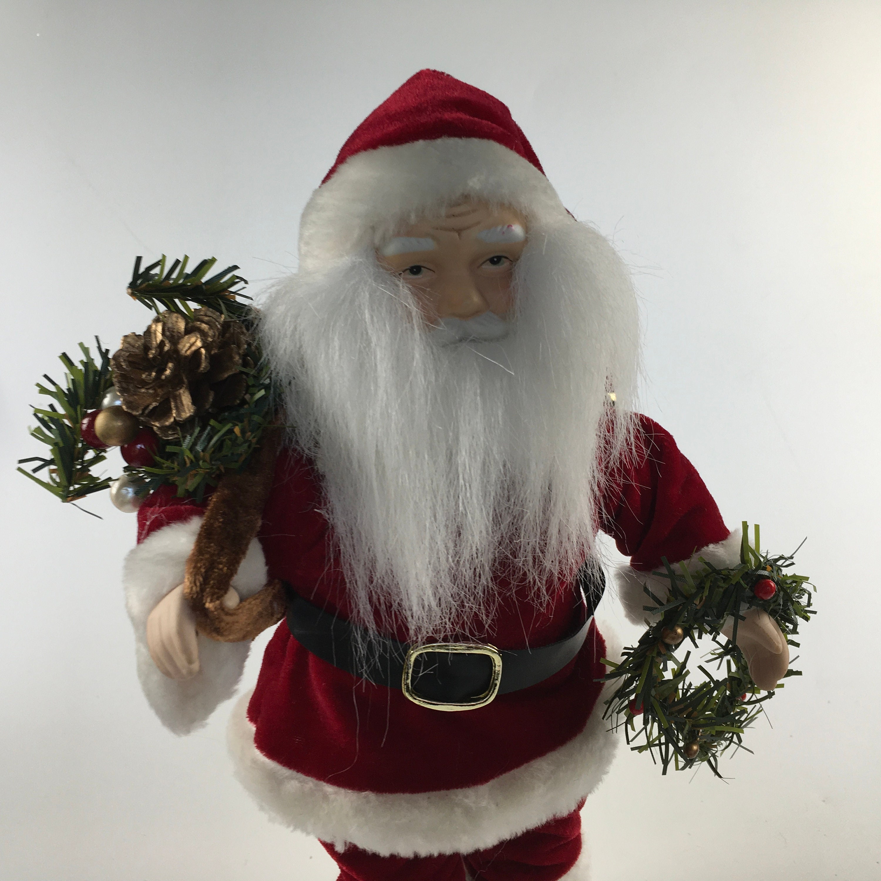 Vintage Standing Santa Standing Santa Claus 13 Red - Etsy