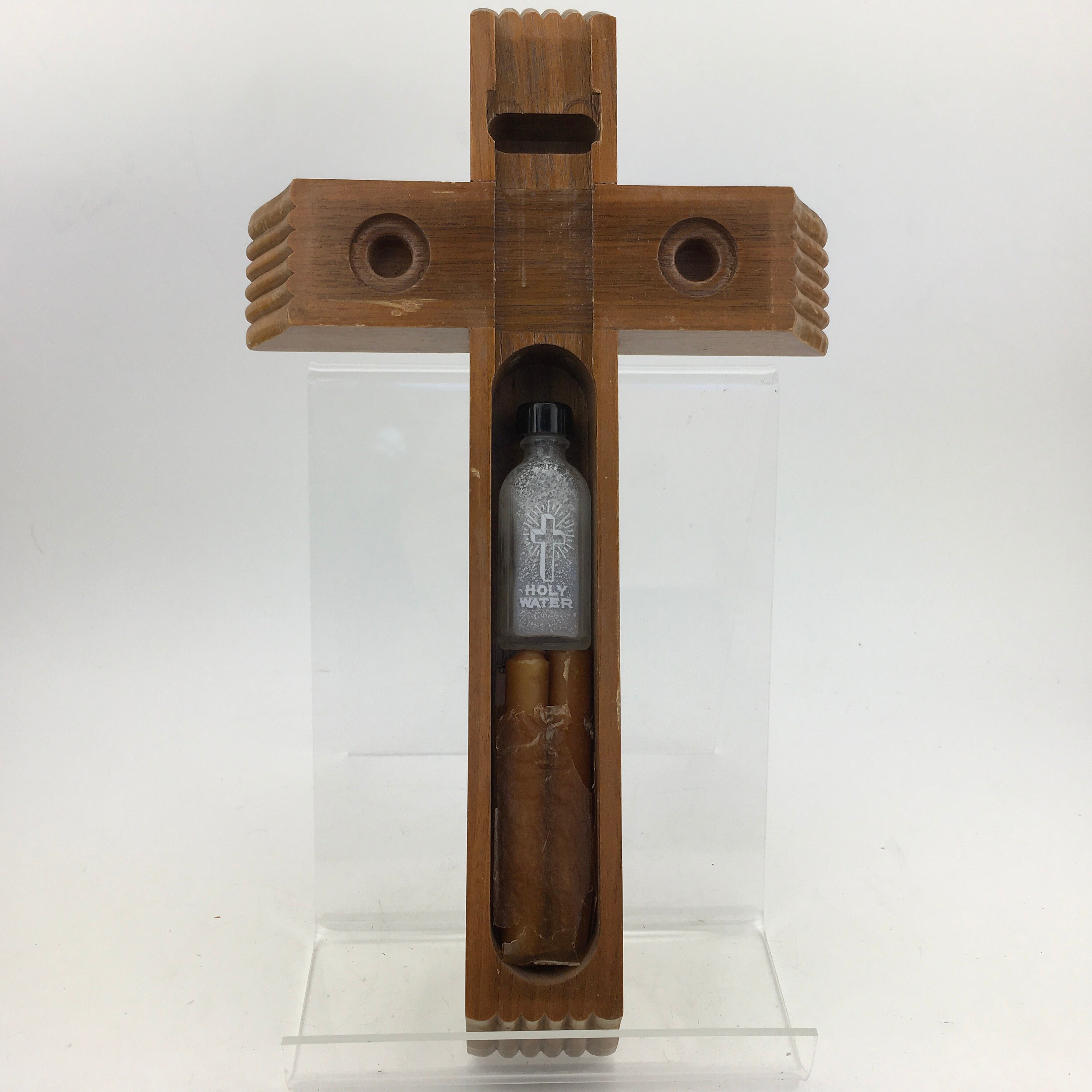 Vintage Wood Crucifix Catholic Last Rites 1940s 13 - Etsy