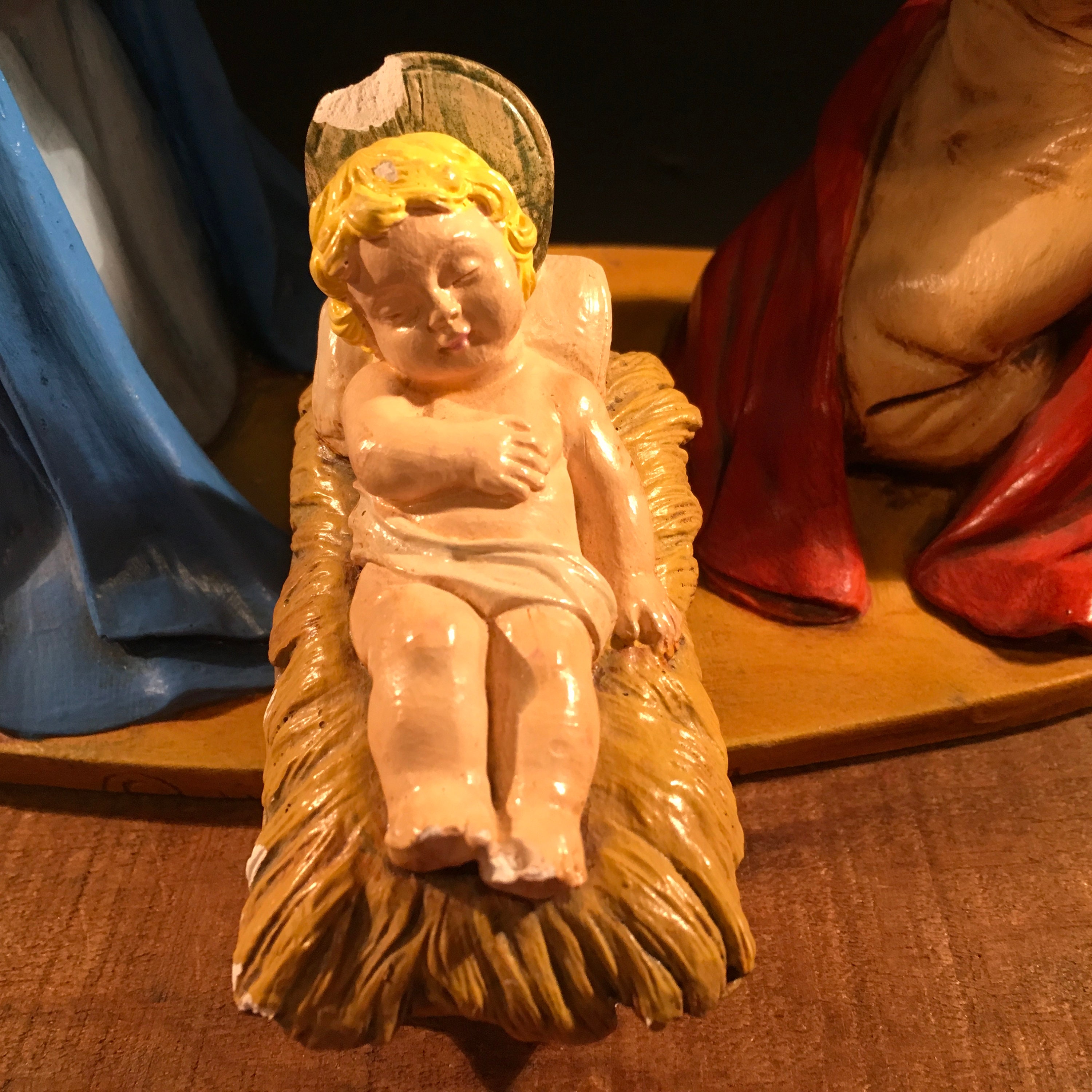 Vintage Christmas, Nativity Set, Nativity Scene, Vintage, 1950s ...