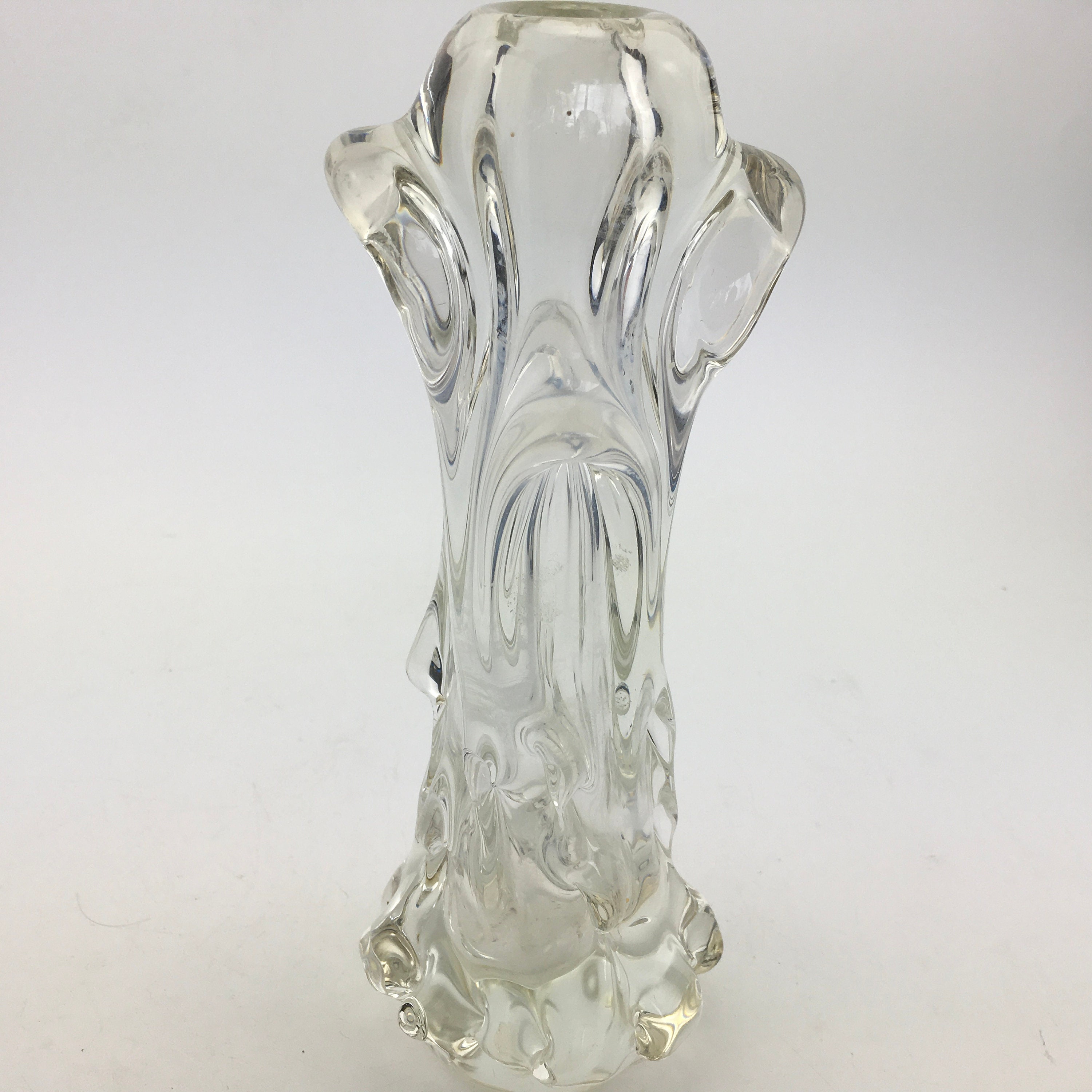 Vintage French Crystal Vase 9 Crystal Vase Bud Vase - Etsy