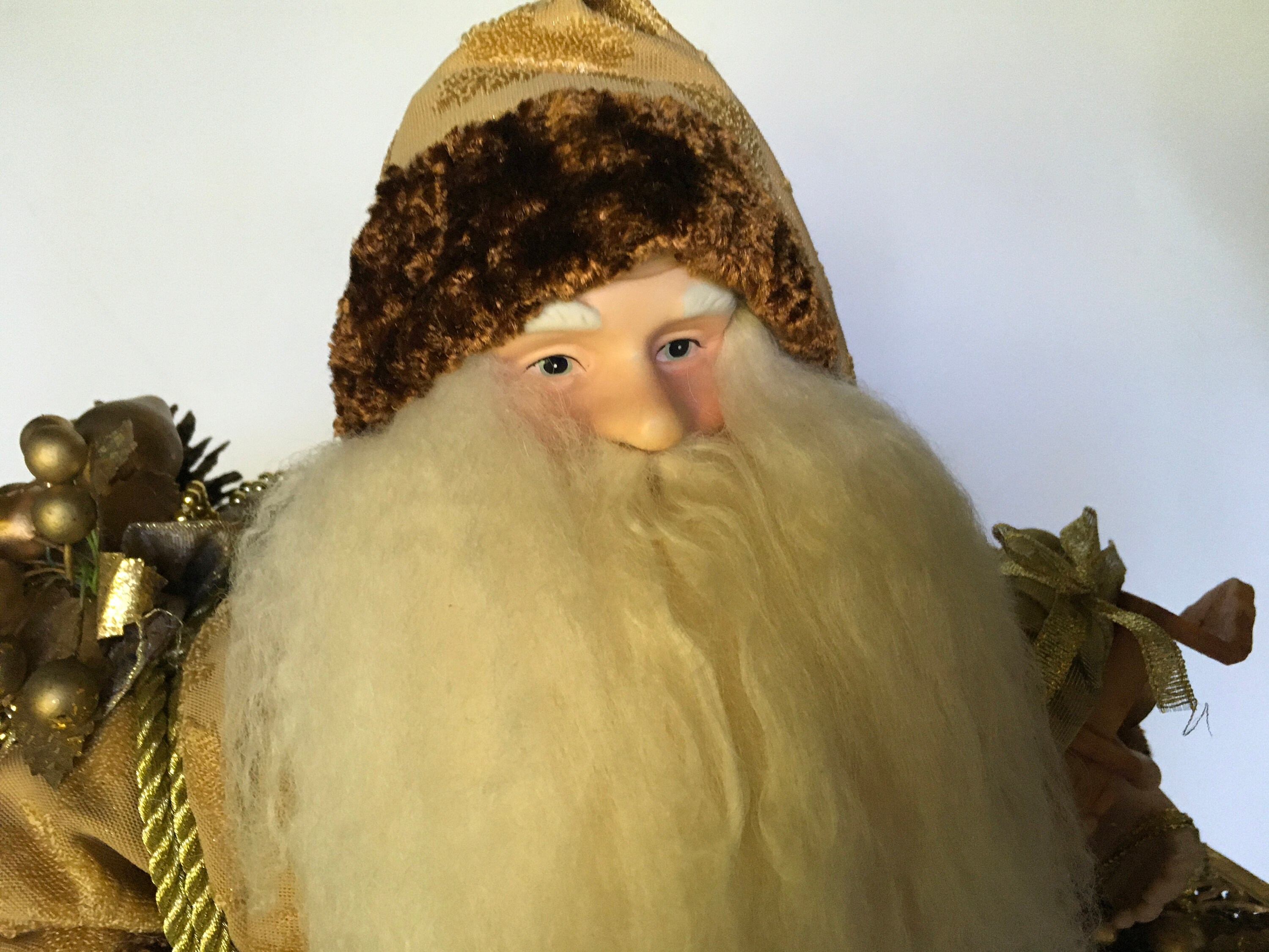 Tree Topper Santa Vintage Christmas 17 Santa Tree - Etsy