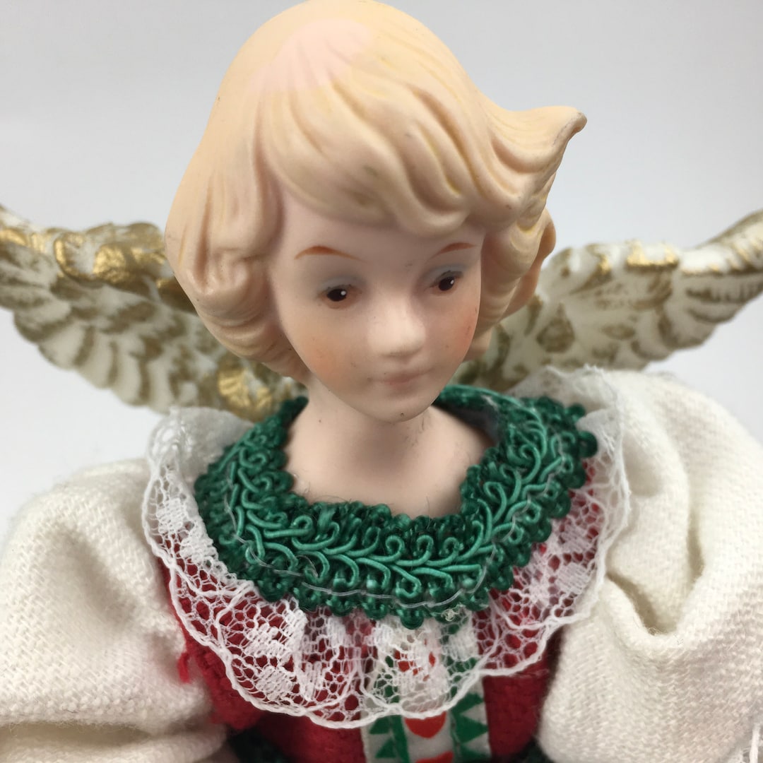 Vintage Christmas, Vintage Angel, Scandinavian Angel, 9", Nordic ...