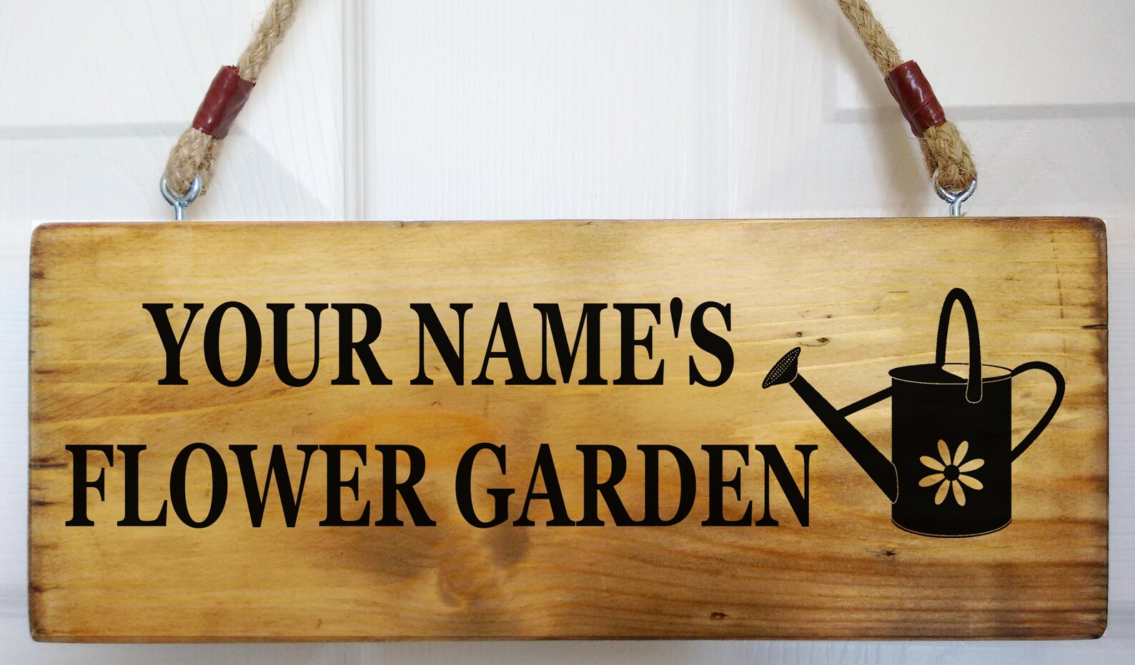 Personalised Flower Garden Sign Veg Patch Allotment Plot - Etsy