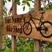 Bike Shed Sign Mountain Bike Room Garage Shed Storage Racks - Etsy