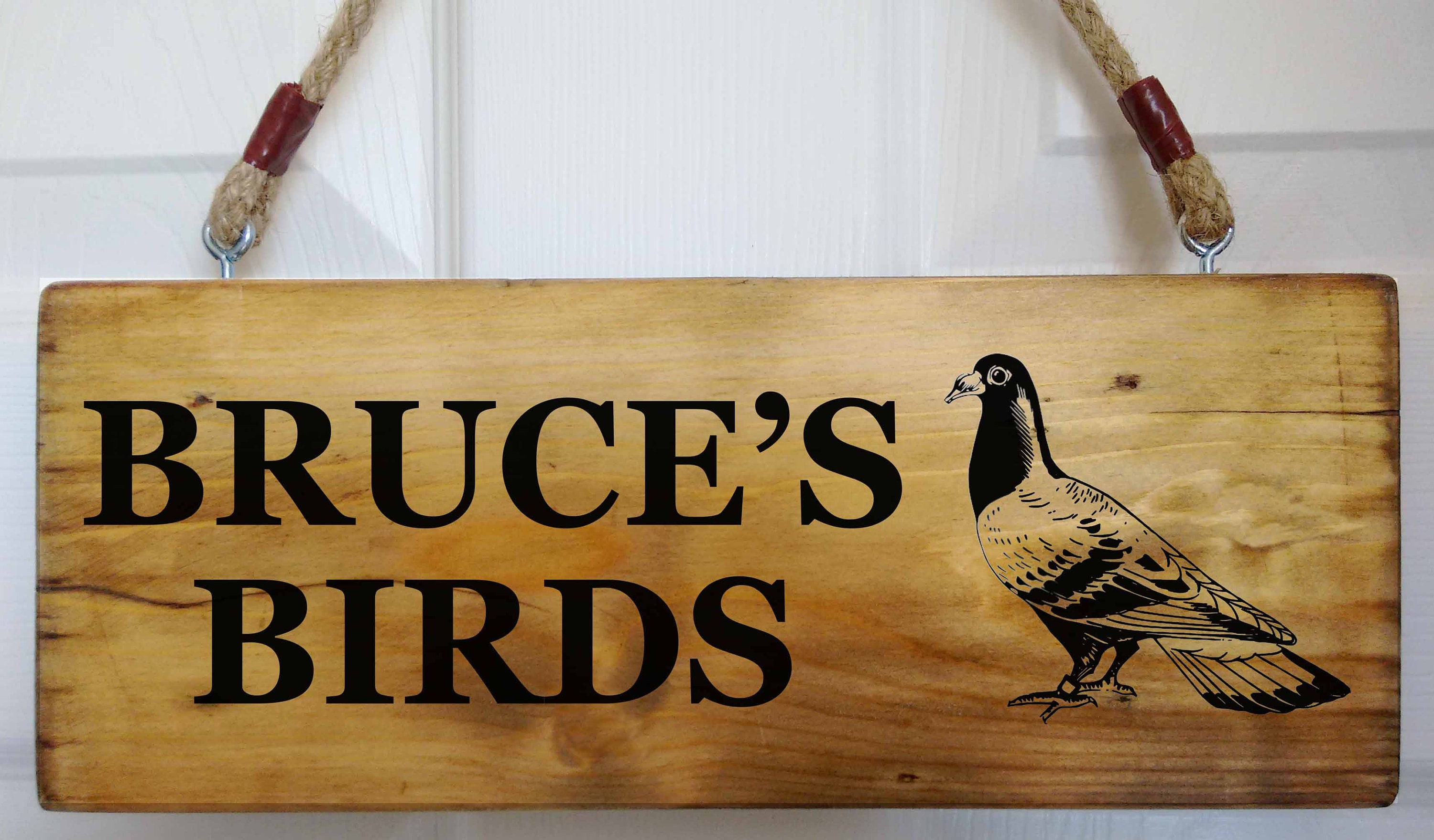 Personalised Pigeon Dovecote Loft Aviary Cage or House Signs - Etsy UK