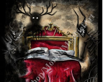 Sleep Paralysis Art - Etsy
