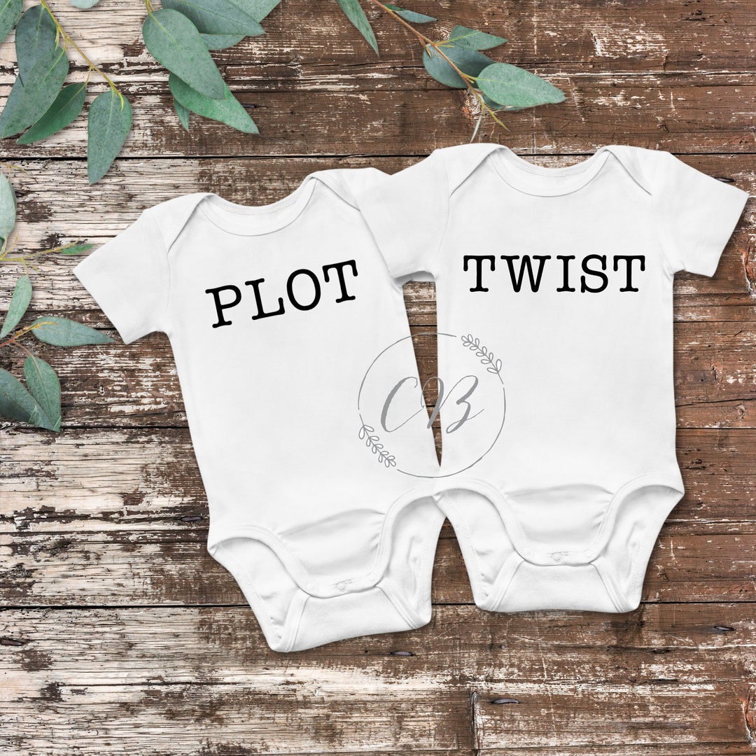 Plot Twist - Twins Pregnancy Announcement - Twins Announcement - Twins ...