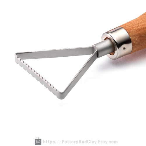 02 PRO Sculpting Triangle Rake and Clay Trimming Tool Pottery - Etsy