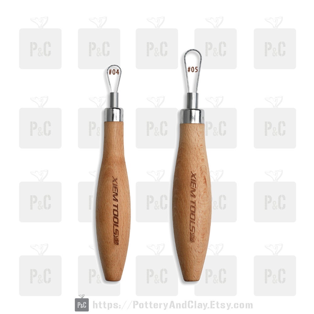 2 Tools Set/ PRO Sculpting Loop Rake and Clay Carving Tool | Etsy