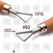 02 PRO Sculpting Triangle Rake and Clay Trimming Tool, Pottery ...