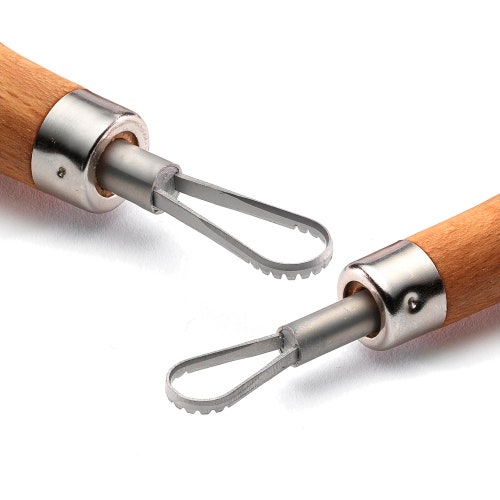 02 PRO Sculpting Triangle Rake and Clay Trimming Tool Pottery - Etsy