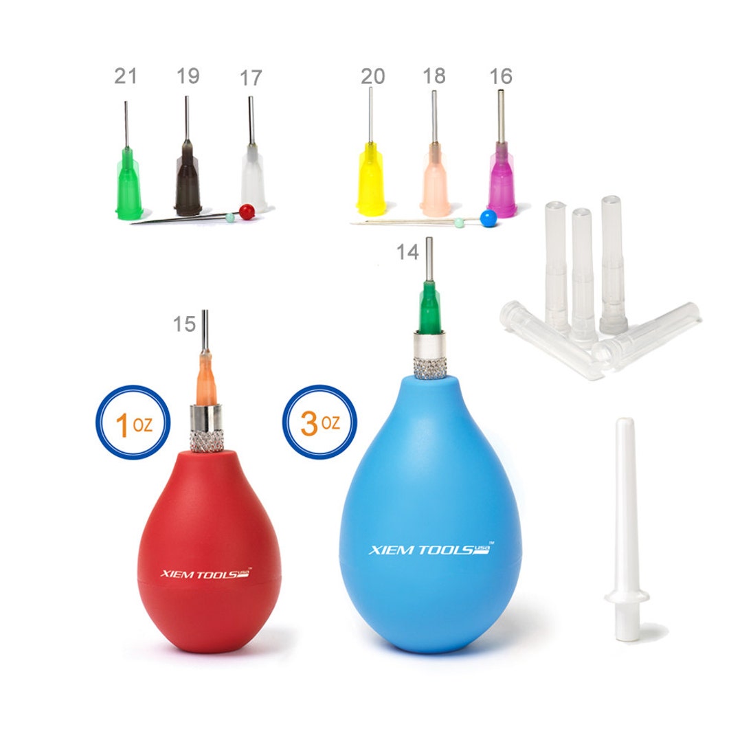 24-piece Precision Bulb Applicator Set, Xiem Precision Applicators 3 Oz ...