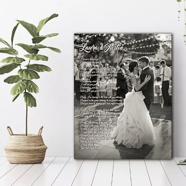 First Dance Lyrics - Etsy