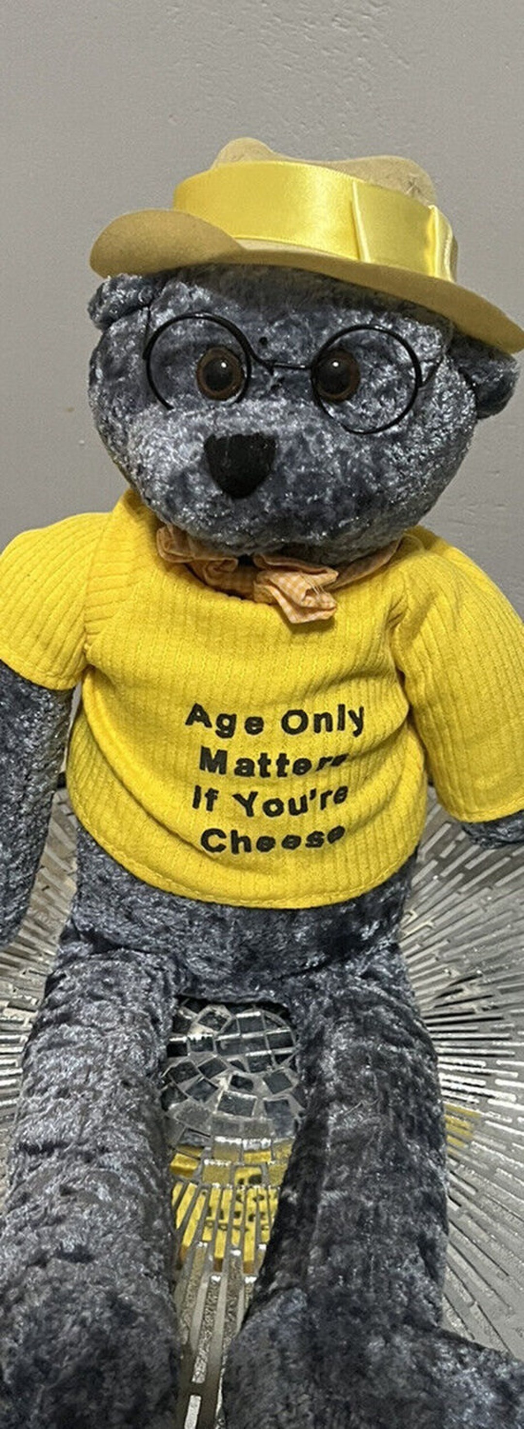 Chantilly Lane Bear Age Only Matters If You're Cheese - Etsy