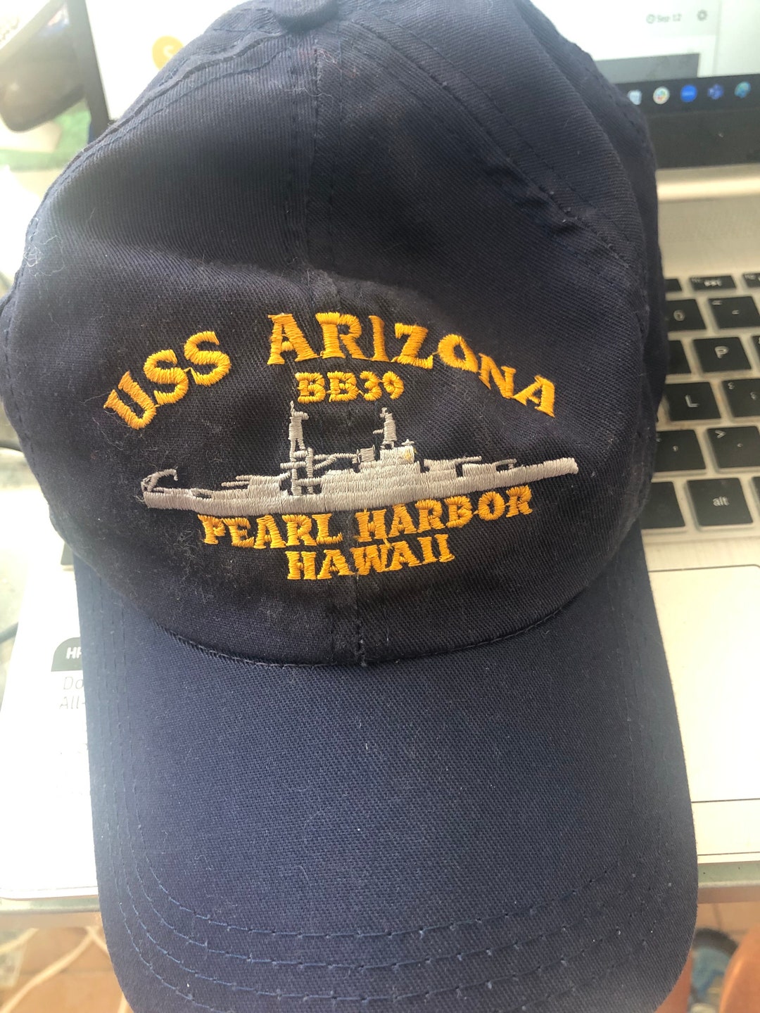 USS Arizona BB39 Pearl Harbor Hawaii Baseball Hat - Etsy